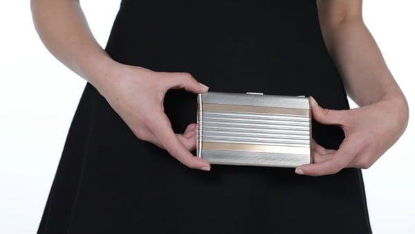 Mid-Century Silver and Rose Gold Cigarette Box #511388 – Beladora