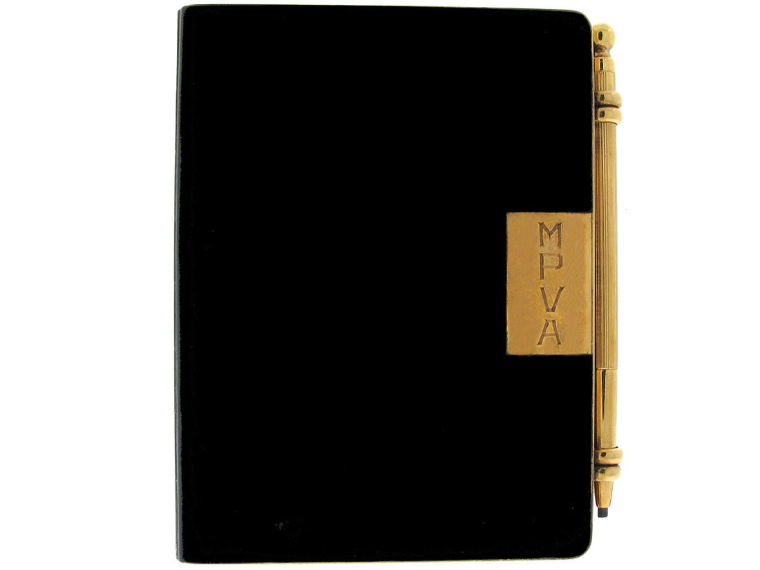 Exceptional Cartier Art Deco Writing Journal and Pen #504784 – Beladora