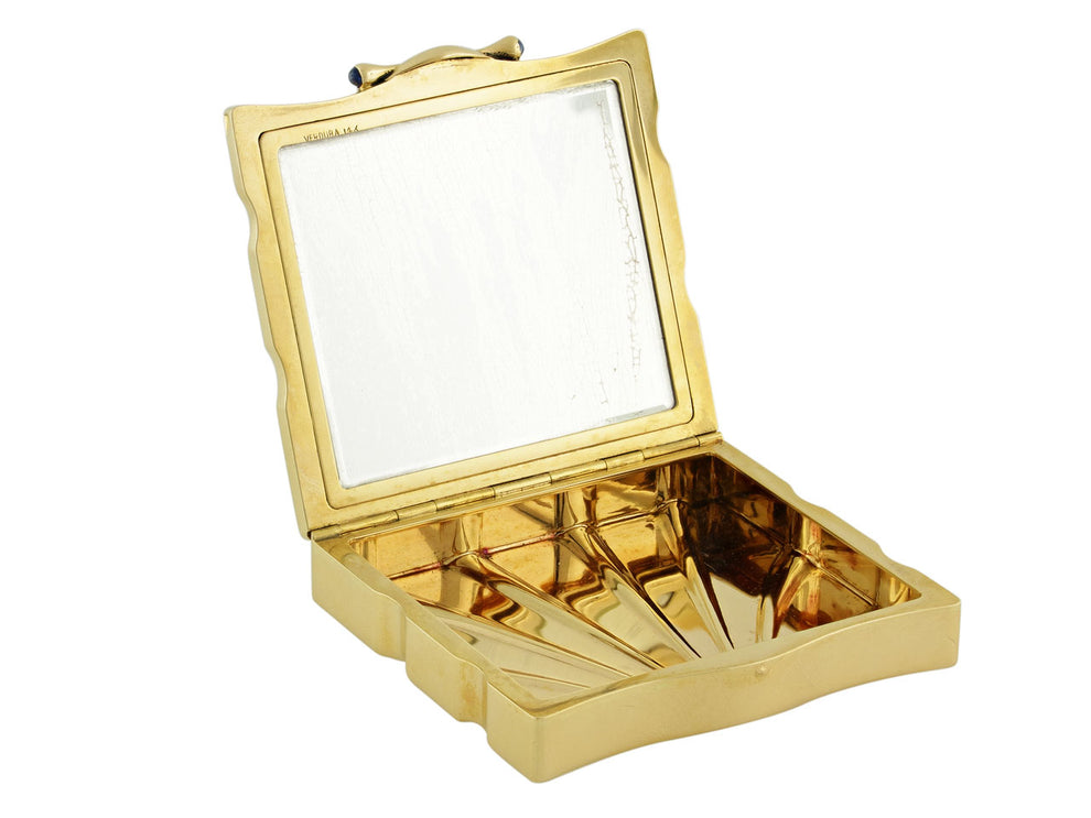 Mid-Century Verdura Box in 14K #504824 – Beladora