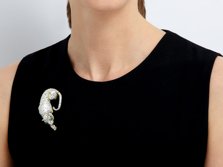 David Webb Ruby, Diamond and Enamel Frog Bracelet in #518067 – Beladora